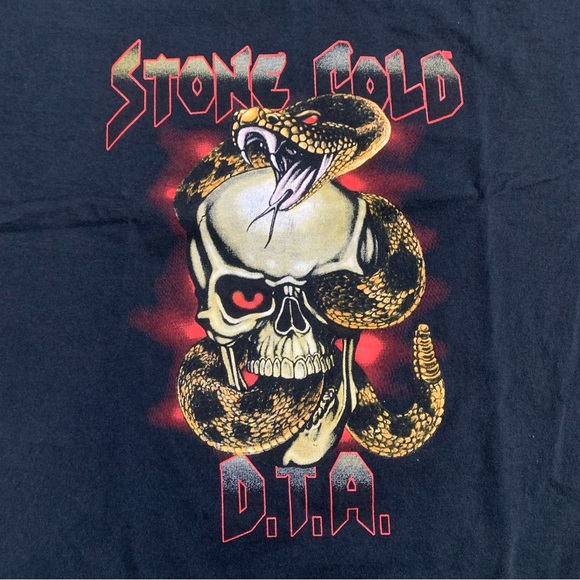 Wwf | Shirts | Vintage Wwf Wrestling Stone Cold Steve Austin Dta ...